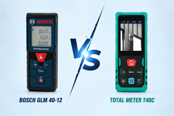 Bosch GLM 40-12 vs Total Meter T40C: Đâu là máy đo khoảng cách đáng mua ...